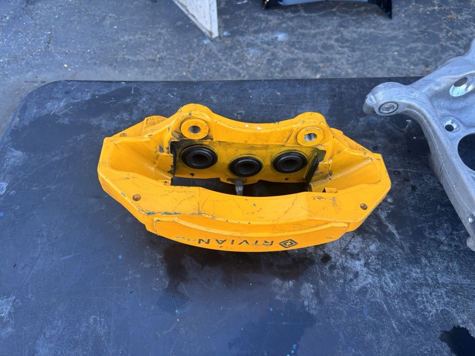 Rivian R1T R1S Front LH Driver Brake Caliper Yellow PT00000705 | eBay