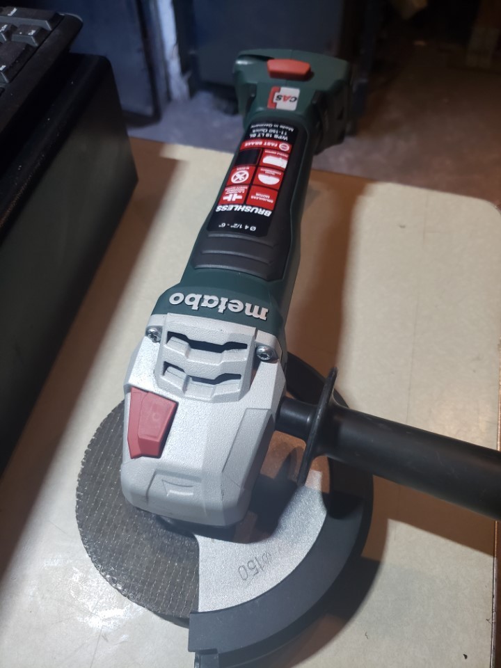 Metabo WPB-18-LT-BL 11-150 QUICK 18V 6" Cordless Angle Grinder New ...