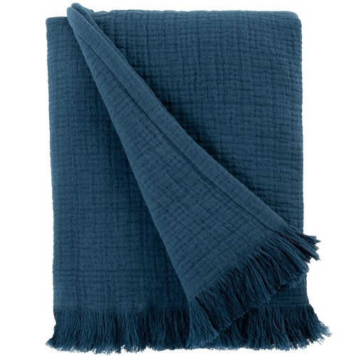Sticky Toffee Muslin Throw Blanket 50x60 in – Soft Lightweight 100% ...
