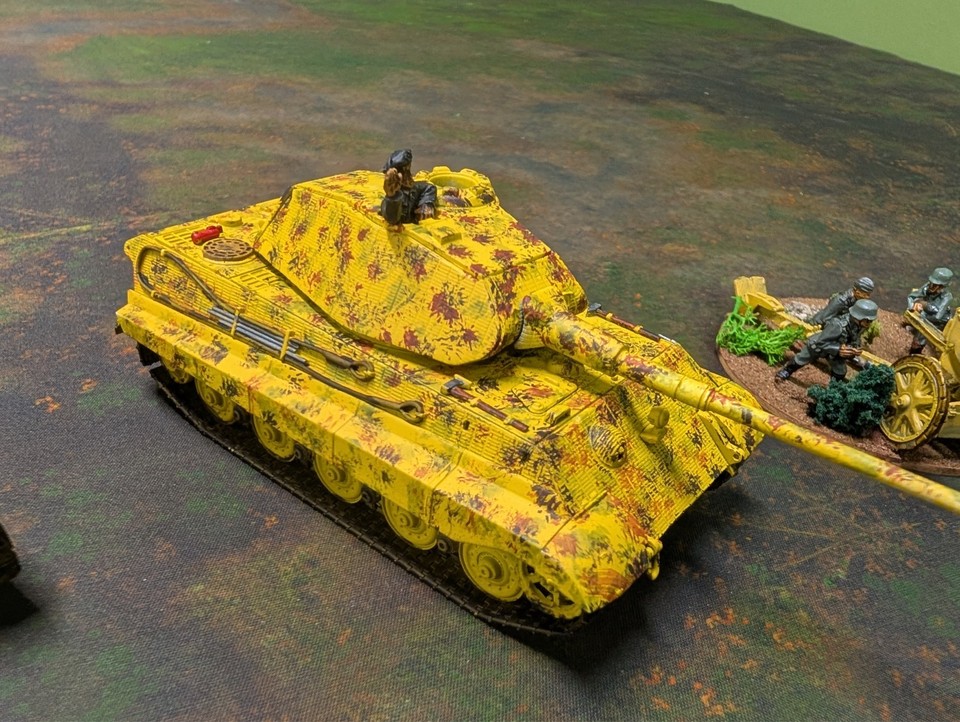 Nicely Painted German Bolt Action Army WWII Models King Tiger Stug III ...