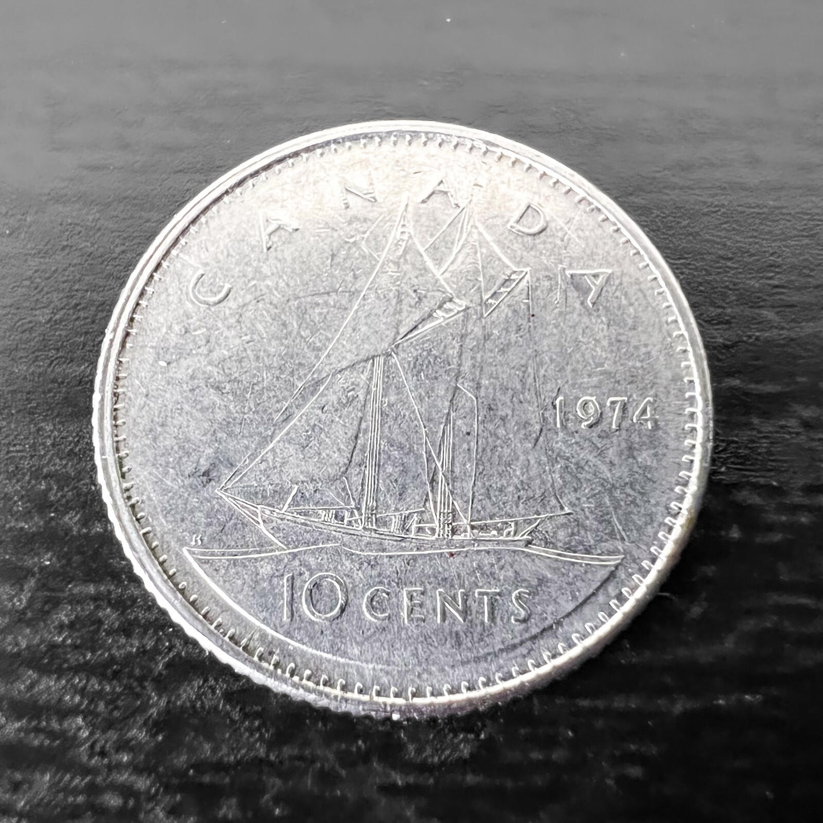 1974 10 Cents Dime 10c Canada Elizabeth II World Coin KM# 77 | eBay