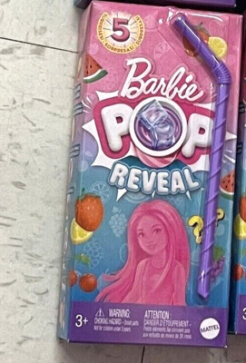 NEW BARBIE POP Reveal Fruit Juice Box Chelsea Doll GIRL BARBIE GIFT! | eBay