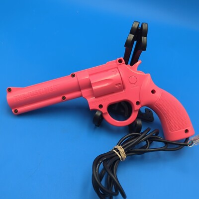 Lethal Enforcers The Justifier Player 2 2P Gun Pink Controller JE510 ...