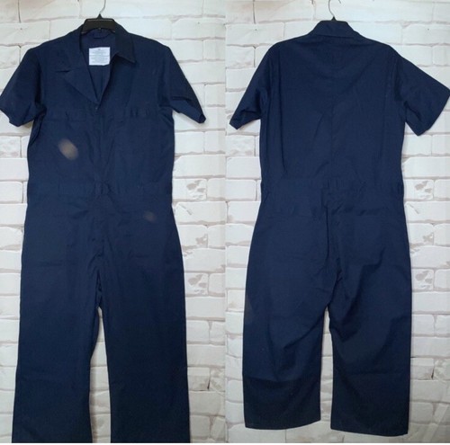 FPI Safford Coveralls Utility Mens 50r Blue Unicor Polyester Streetwear ...