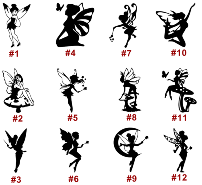 Fair Elf Pixie Vinyl Decal Sticker Car Window Design Laptop Movie USA ...