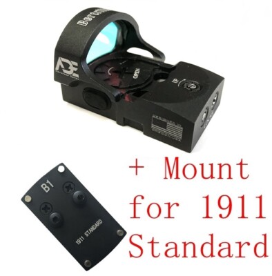 Ade RD3-013 RED Dot+B1 Optic Mount Plate for 1911 Pistol with Colt GI ...