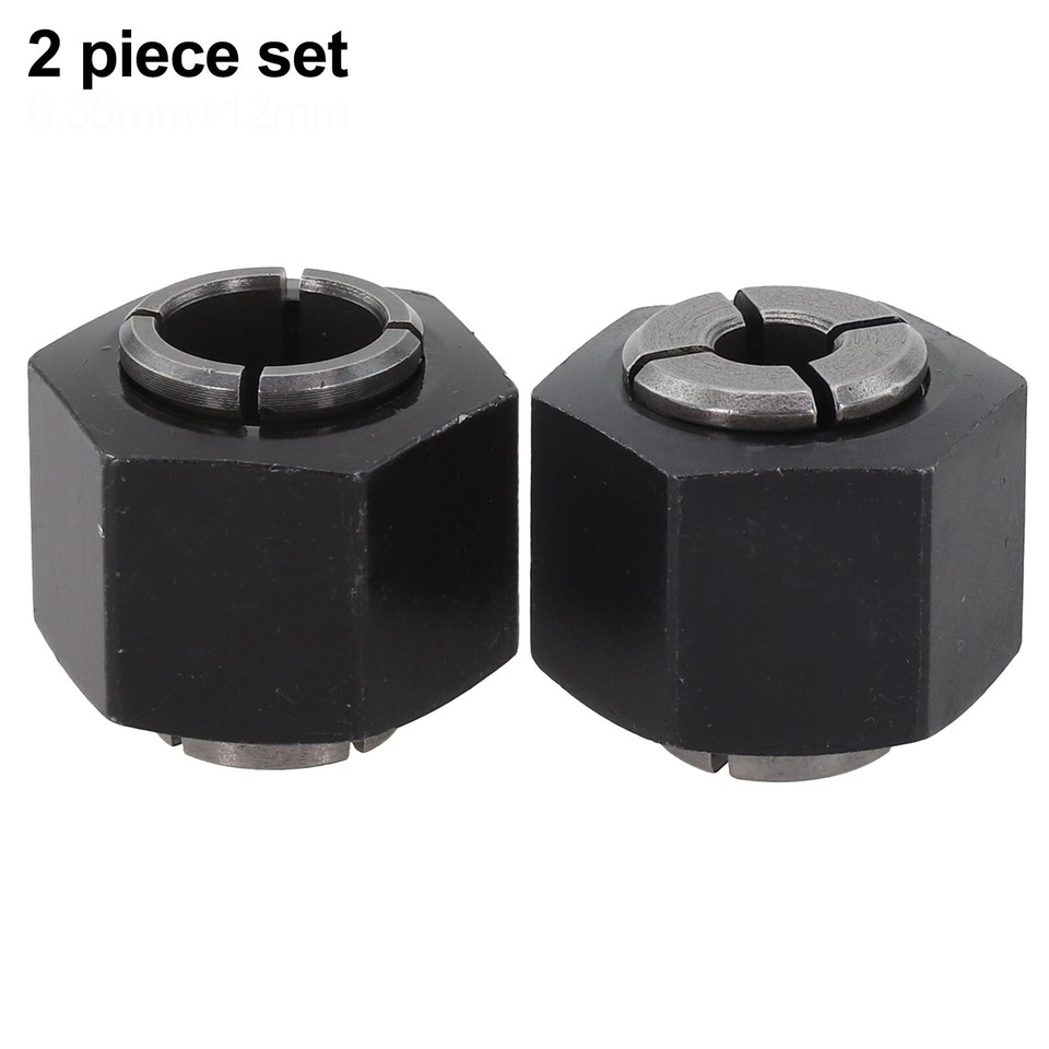 Quality Replacement Router Collets in a Pack of Two Size Options ...