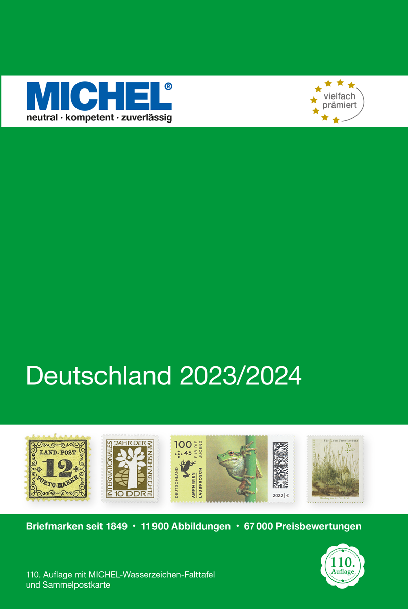 MICHEL Stamp Catalogue Germany 2023 2024 New | eBay