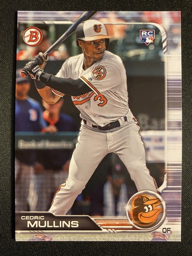 Cedric Mullins 2019 Bowman Base Rookie Card #4 | eBay
