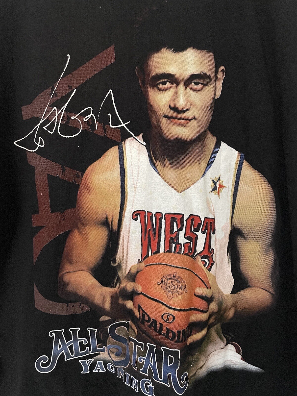 Vintage Bootleg Yao Ming NBA Houston Rockets T Shirt … - Gem