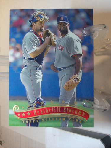 1997 Topps Stadium Club #354 - Heathcliff Slocumb - Boston Red Sox 97 ...