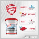 Reflective Roof Coating 5 Gallon Ultra Siliconizer 100% Acrylic ...