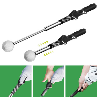 Retractable Golf Swing Training Aid Left/Right-Handed Practice Outdoor ...
