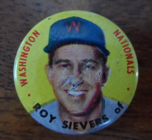 1956 TOPPS BASEBALL PIN ROY SIEVERS SET BREAK A-2588 | eBay