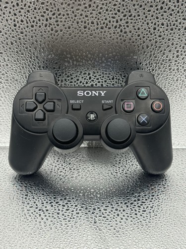 Genuine Sony Playstation PS3 DualShock Wireless Controller OEM Black ...