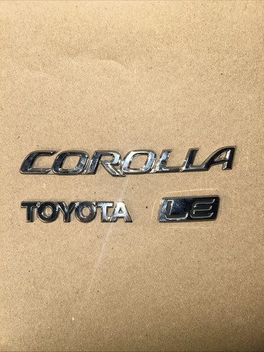 2005-08 Toyota Corolla Trunk Hatch Emblem Badge Logo | eBay