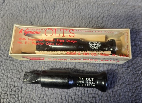 One New Olt Game & Bird Calls Model E-1 With Box & instructions one ...