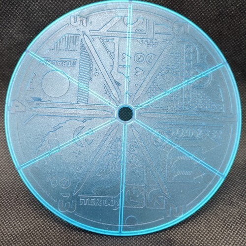 Robotech RPG Tactics Blue Miniature Blast Template Accessory 5" | eBay