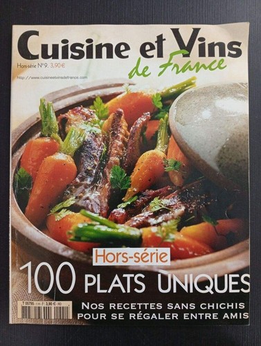 Revue Cuisine et Vins de France N° 1 H | Bon état | eBay