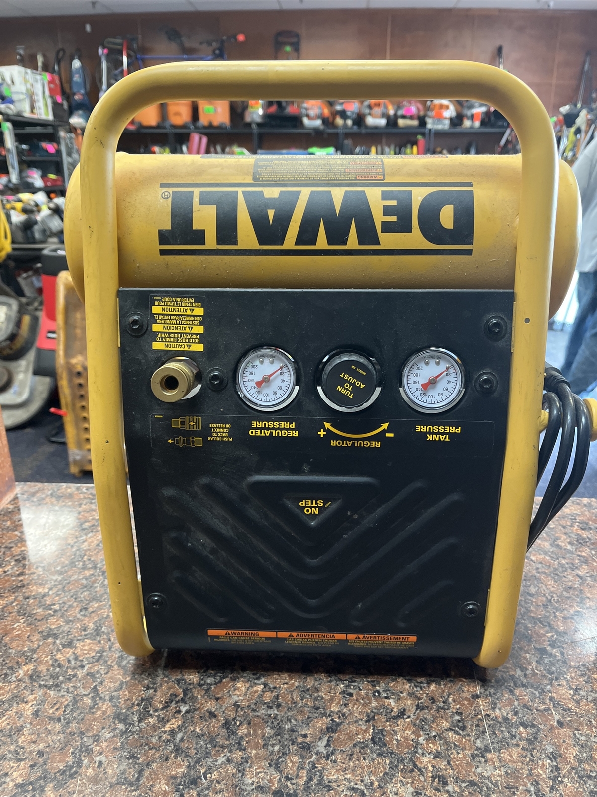 DEWALT 1 gal. Portable Electric Trim Air Compressor-D55140 P12 ...