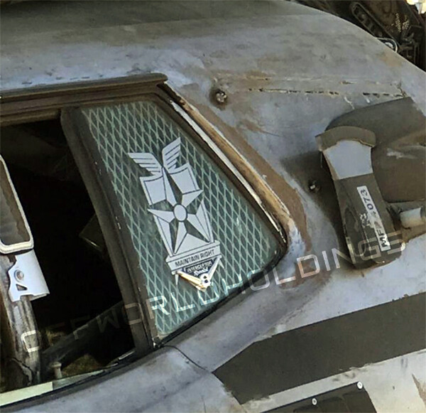 MFP MAD MAX sticker badge MAIN FORCE PATROL Road Warrior Interceptor ...