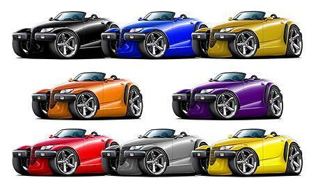 Plymouth Prowler Exotic Car Garage Sign Wall Art Graphic Sticker | eBay