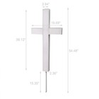 Metal Acrylic Cross LED Lighted Cross, Christian Lighted Church Sign ...