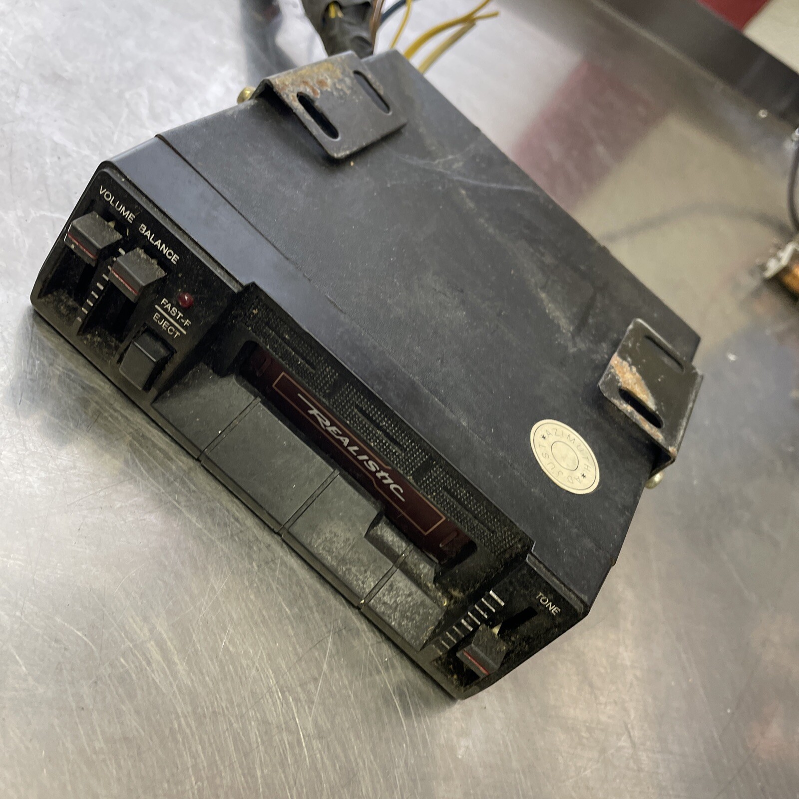 VINTAGE Realistic CAR Stereo Cassette Player Model 12-1984 Under Dash ...