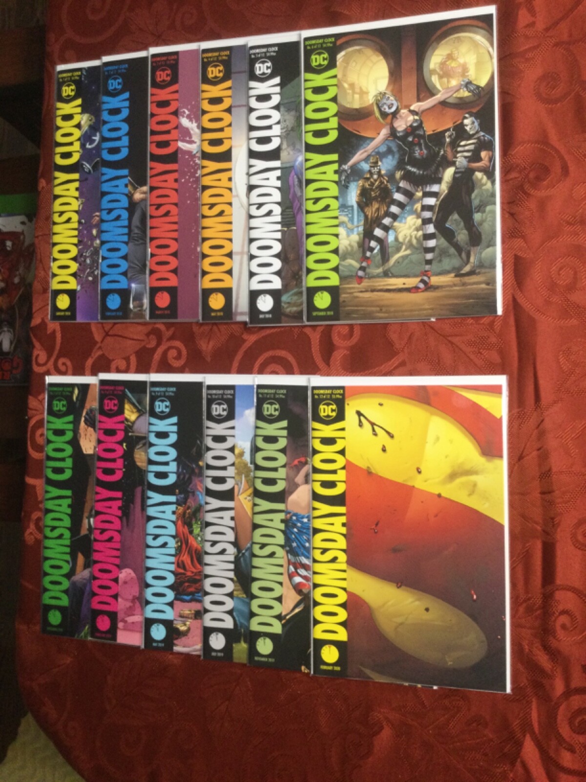 Doomsday Clock #’s 1-12 complete run DC Comics 2018 NM cond ***LOOK ...