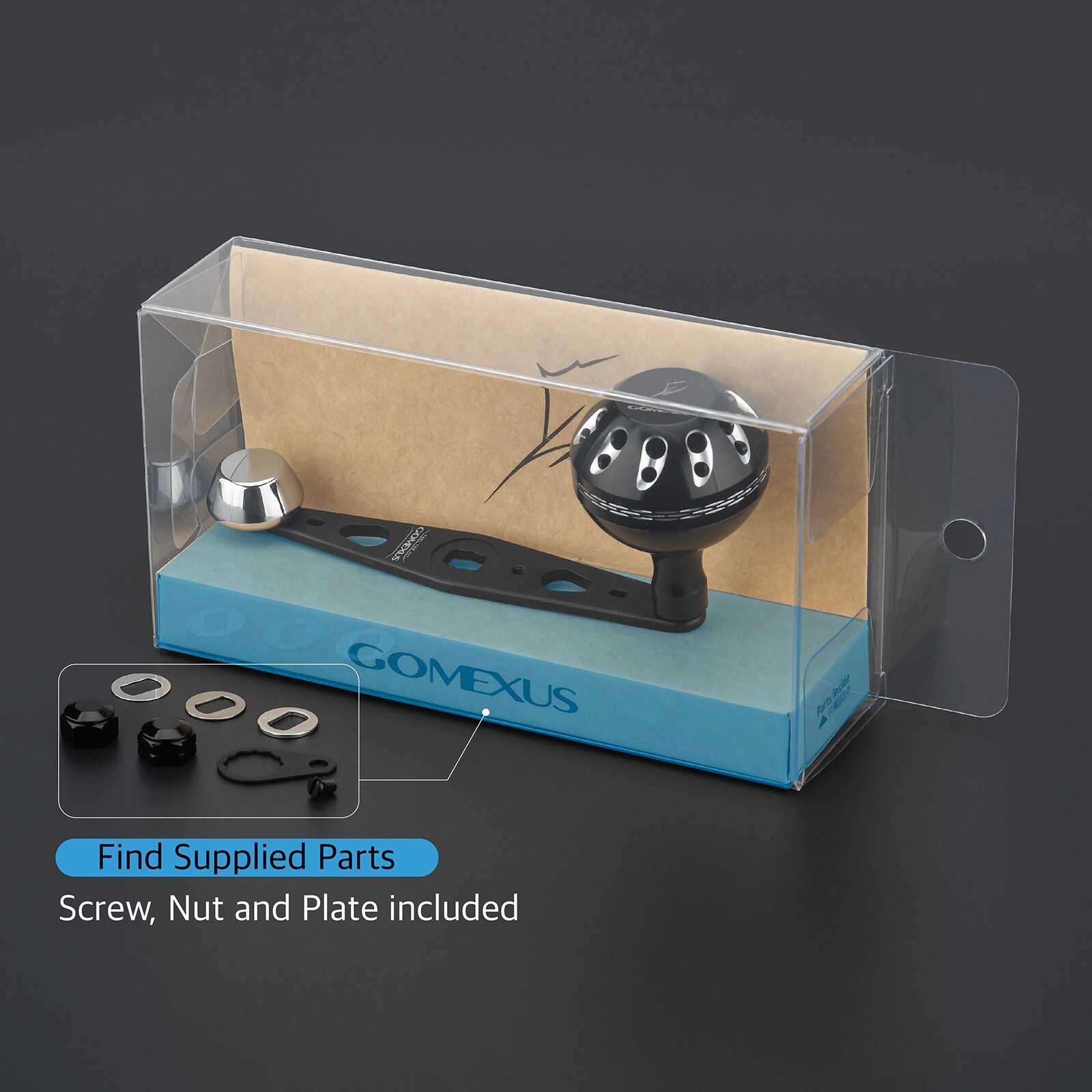 GOMEXUS Power Handle for Daiwa Lexa Coastal TW Millionaire Shimano ...