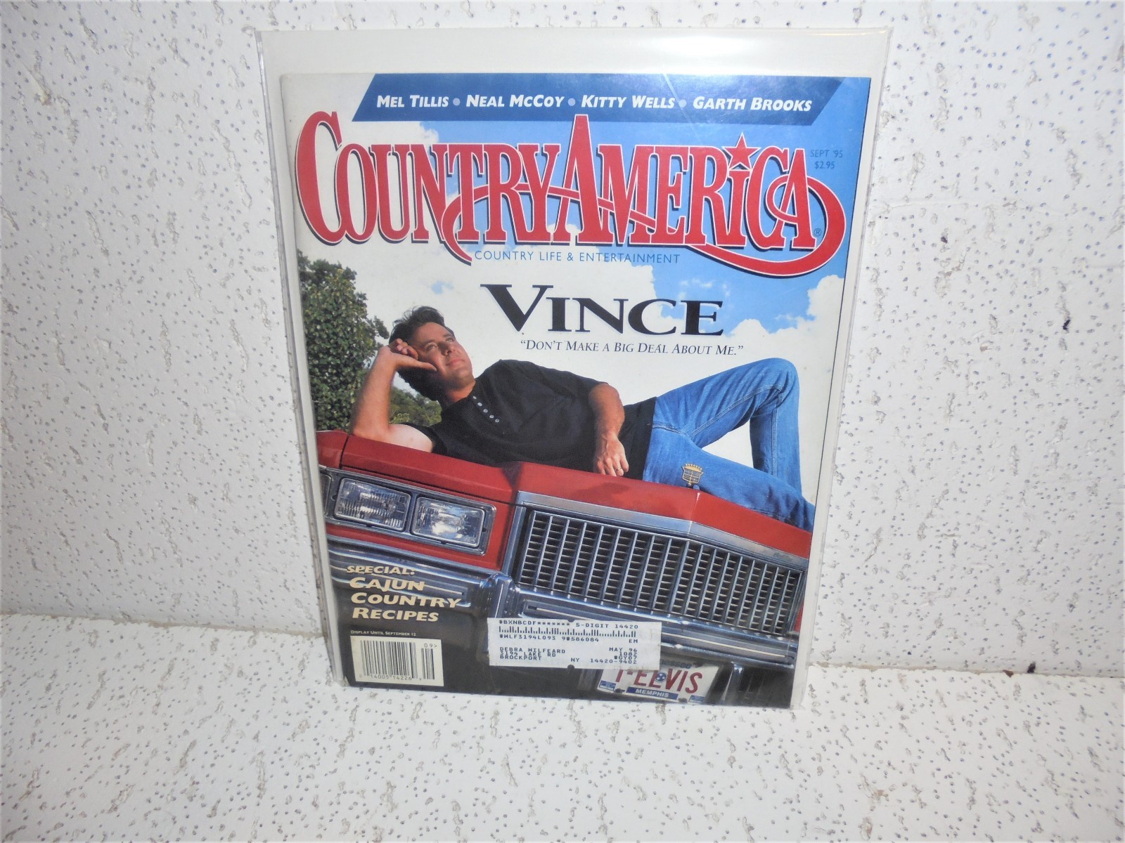 Country America Magazine September 1995 Vince Gill | eBay