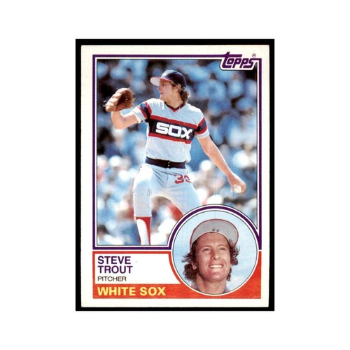 1983 Topps Steve Trout Baseball Cards #461 | eBay