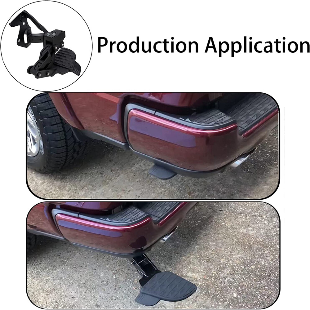 For 2019-2022 Dodge Ram 1500 Rear Bedstep Retractable Bumper Truck ...