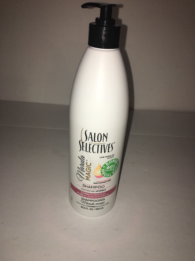 Salon Selectives Shampoo Marula Magic 22.5oz Inc 60% Bonus-RARE-SHIPS N ...