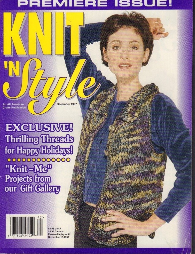 Knit & Style Magazine Thrilling Threads December 1997 061218nonr | eBay