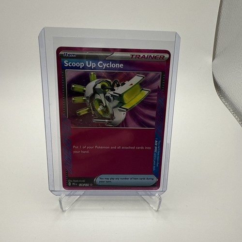 Scoop Up Cyclone 128/131 Prismatic Evolutions Holo ACE SPEC Rare ...