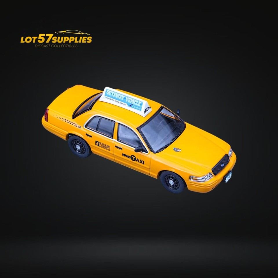 Rollin Ford Crown Victoria NYC Yellow Cab TAXI NEW YORK CITY 1:64 | eBay
