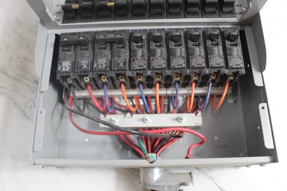 Reliance Controls Pro/Tran 2 manual transfer switch generator switch | eBay