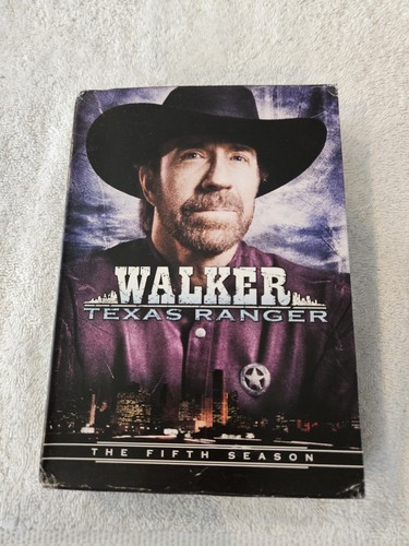 Walker, Texas Ranger: The Fifth Season (DVD, 1996) 7 Disc Set Chuck ...