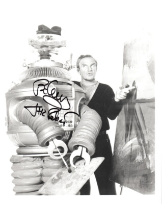 BOB MAY SIGNED AUTOGRAPHED 8x10 PHOTO THE ROBOT LOST IN SPACE RARE ...