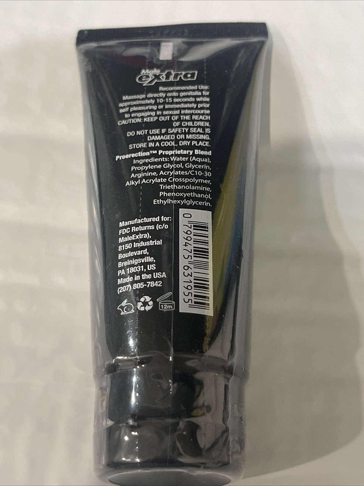Male Extra Bigger Harder Longer Pro Erection Gel New Sealed Tube 60ml ...