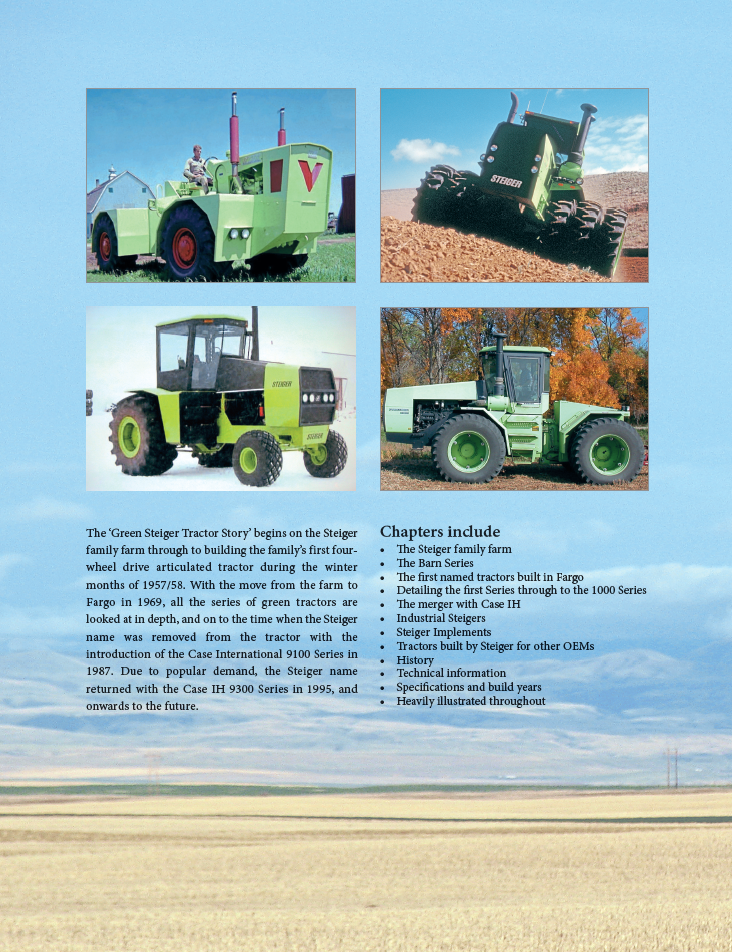The Green Steiger Story Book - History of Green Steiger Tractors | Toy ...
