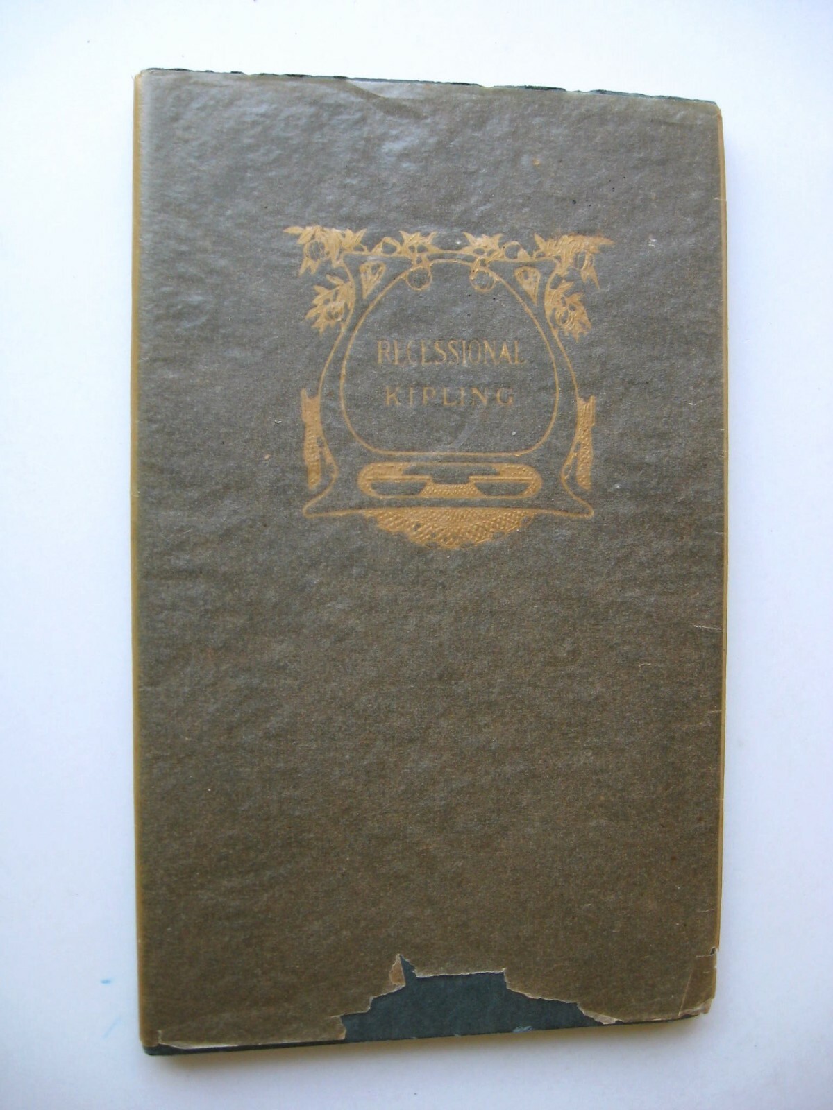 RECESSIONAL Rudyard Kipling PB R. F. Fenno & Company Pirated circa 1910 ...