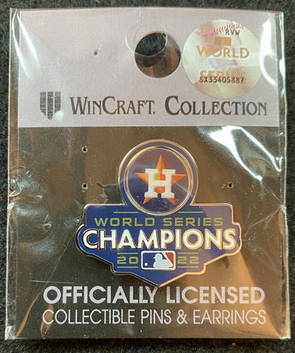 Houston Astros 2022 World Series Champions Logo Pin | eBay