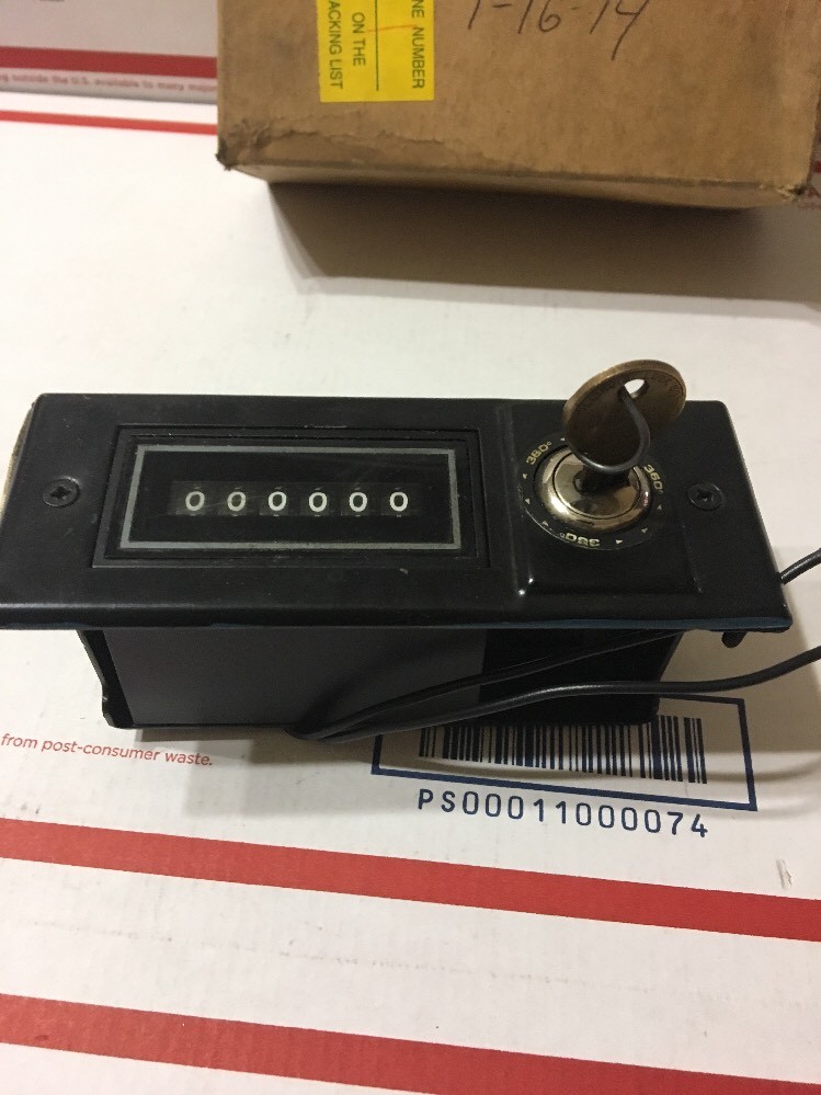 REDINGTON COUNTERS INC. P32-1026 PANEL MOUNT ELECTRIC COUNTER P321026 # ...