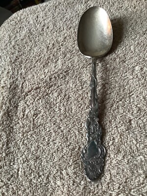 VINTAGE 1847 ROGERS BROTHERS SILVERPLATE SERVING SPOON | eBay