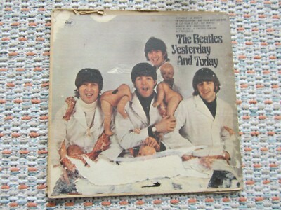 BEATLES BUTCHER COVER YESTERDAY & TODAY VINYL LP THIRD STATE NICE FOR ...