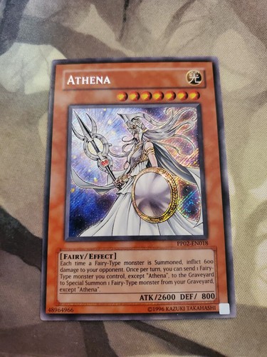 Yugioh - Athena PP02-EN018 NM Unlimited Secret Rare | eBay