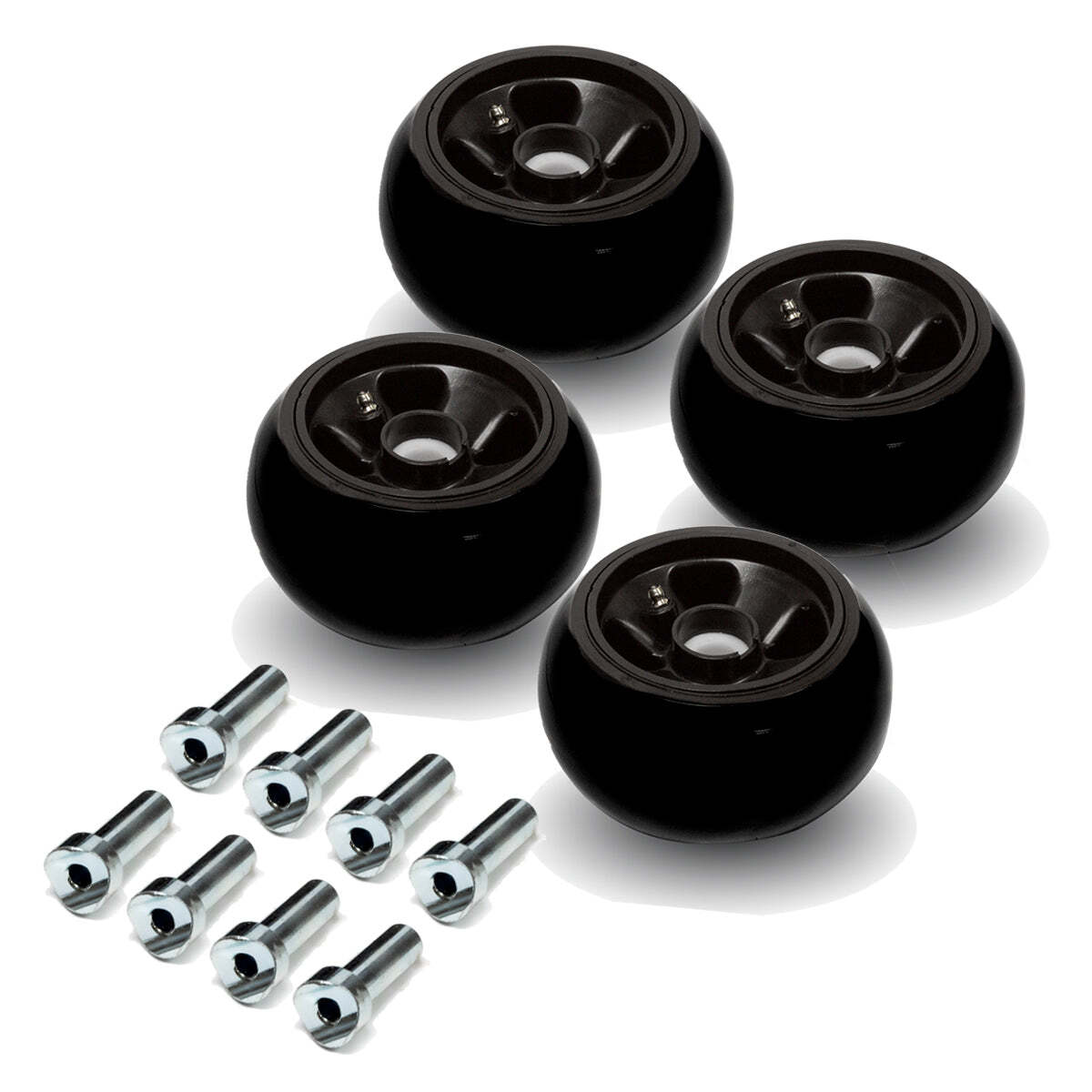4PK Deck Wheel Assembly for John Deere AM125172 325 345 425 445 455 ...