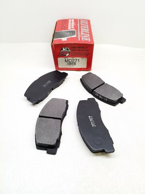 MD271 UBP Silverline Semi-Metallic Premium Disc Brake Pads | eBay